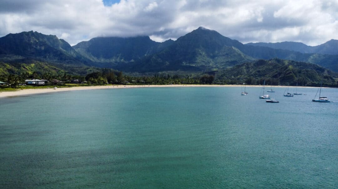 Hanalei Beach, Kauai: 3 beaches and 1 great time