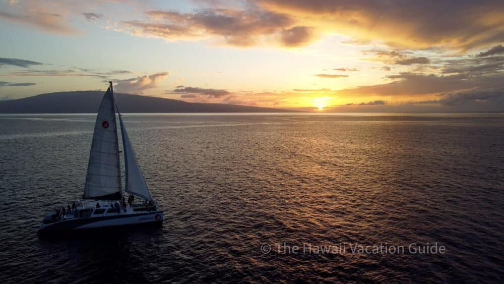 Maui Luxury Sunset Sail from Lahaina or Ma'alaea Harbors (Save 10%!)